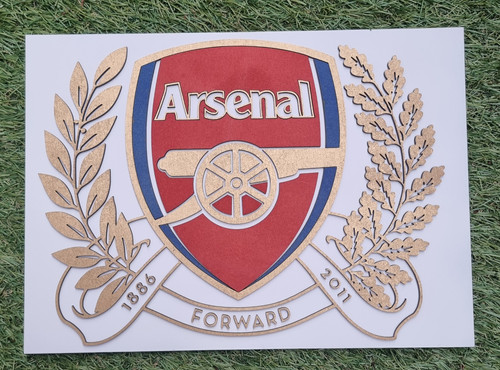 ARSENAL FOWARD BADGE | MADJACKSIGNS