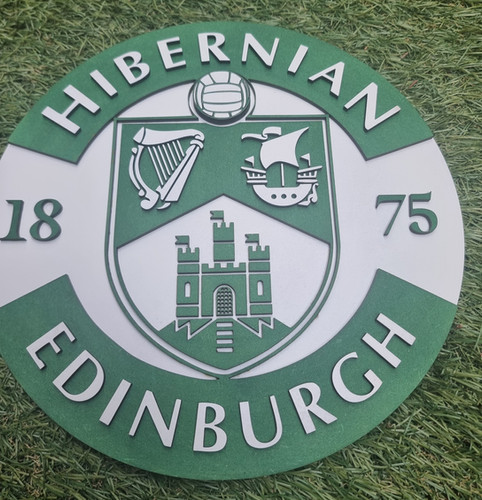 HIBERNIAN BADGE | MADJACKSIGNS