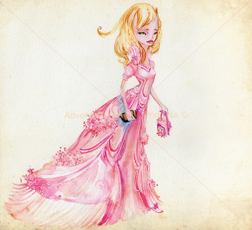 "The Very Proper Princess"© - Print | theprincess