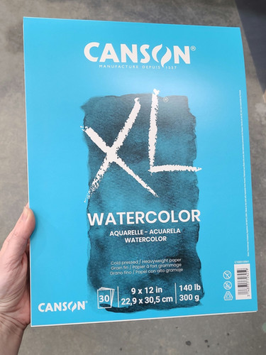 Canson Watercolour Paper | The Crow’s Nest