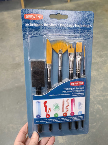Derwent Techniques Brushes | The Crow’s Nest