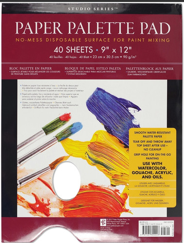 Studio Series Paper Palette Pad | The Crow’s Nest