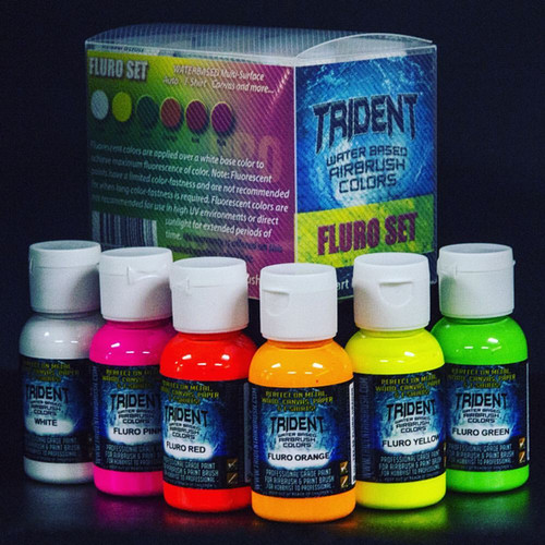 Trident Fluro Set | airbrush-shop