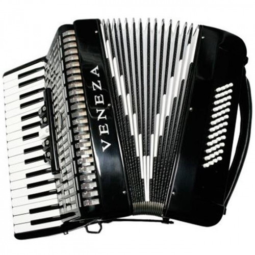Acordeon Veneza 48 baixos Preta | A MUSICAL