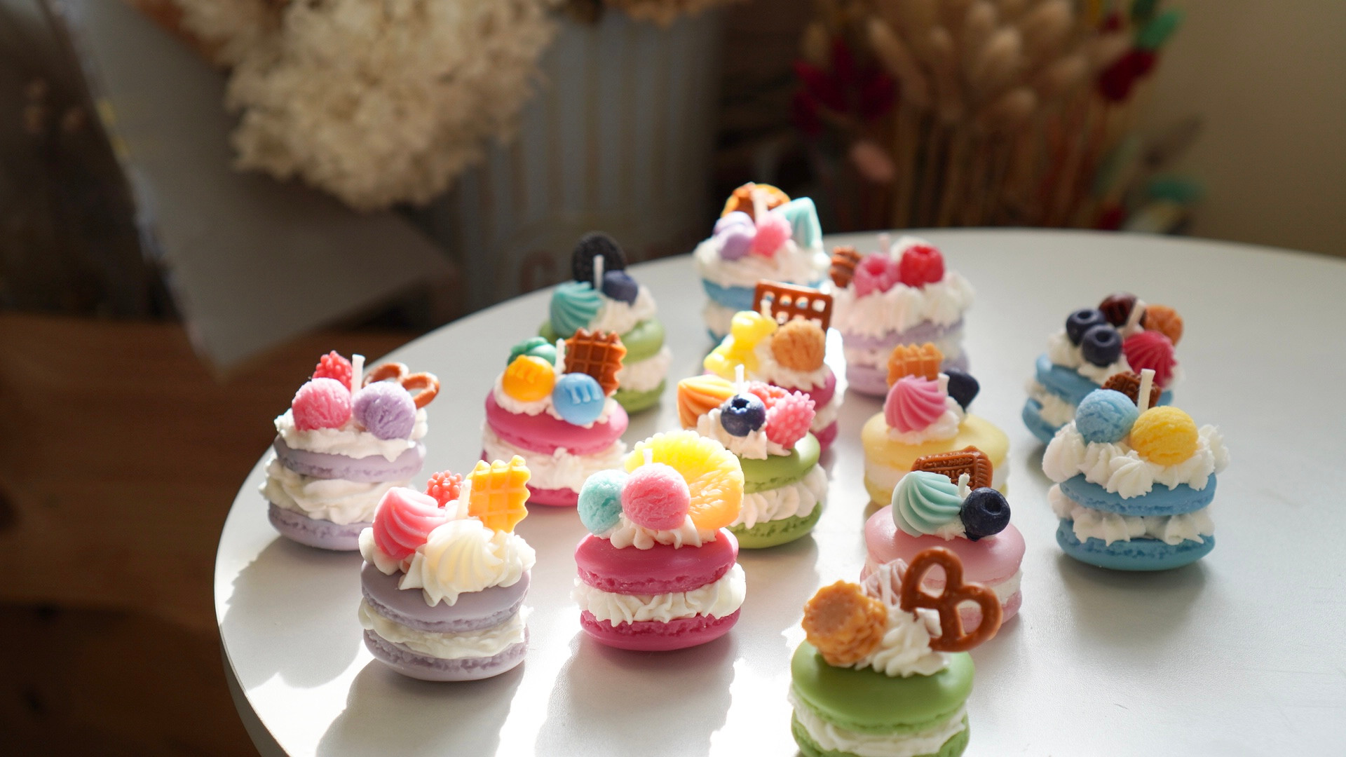 MCR - Small Decor Candle 4 pcs | Gwong1 Candle Studio