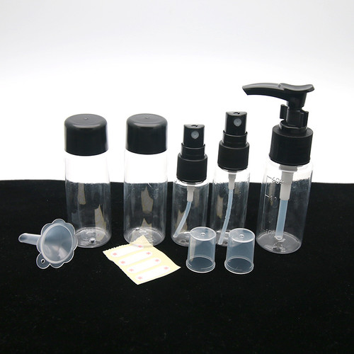 7-piece Bottling Set Travel Cosmetics Set | The People Store