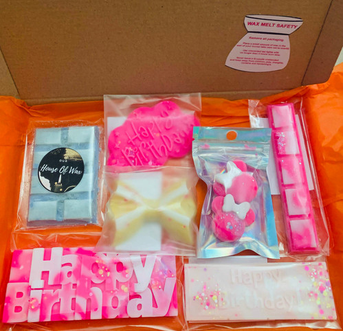 happy birthday wax box | Our House Of Wax