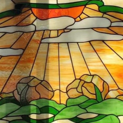 Susan's Stained Glass Creation, North Carolina