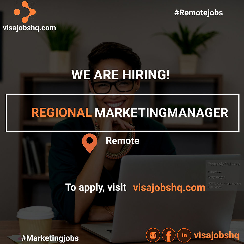 REGIONAL MARKETING MANAGER | REMOTE