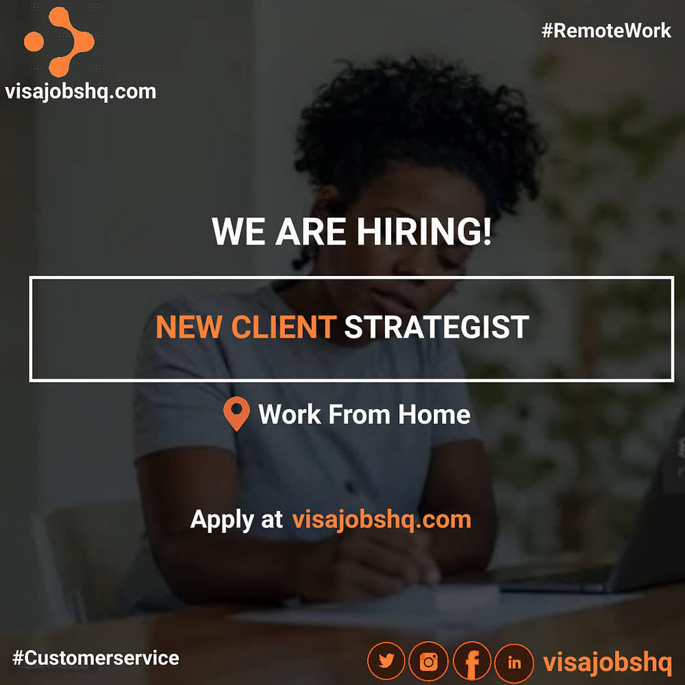 HIRING A NEW CLIENT STRATEGIST FOR A FULLY REMOTE POSITION, OPEN TO ...