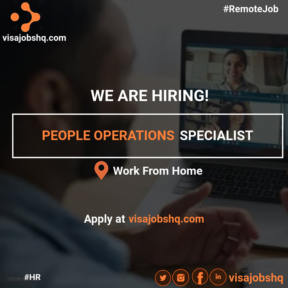 WE ARE HIRING A PEOPLE OPERATIONS SPECIALIST TO JOIN A FULLY REMOTE ...