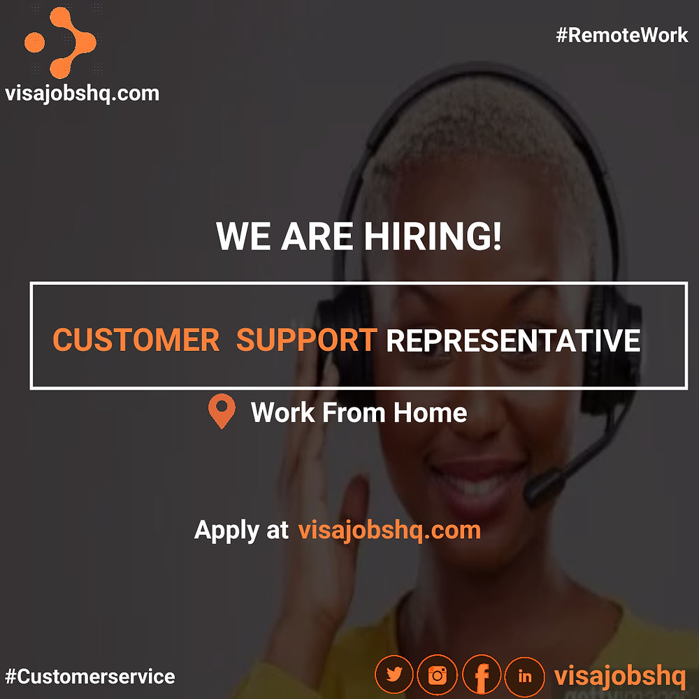 ARE YOU LOOKING FOR A REMOTE CUSTOMER SUPPORT REPRESENTATIVE ROLE ...
