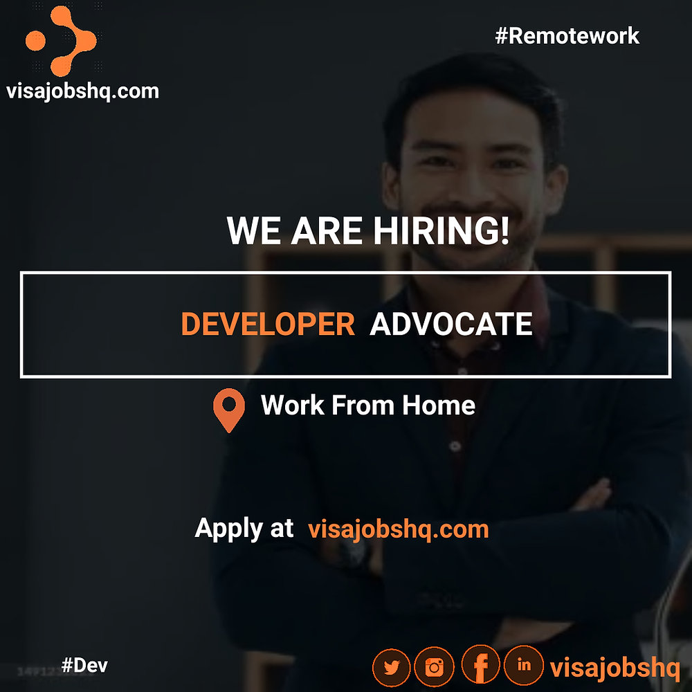 A GLOBAL COMMUNITY PLATFORM SEEKS THE SERVICES OF A DEVELOPER ADVOCATE ...
