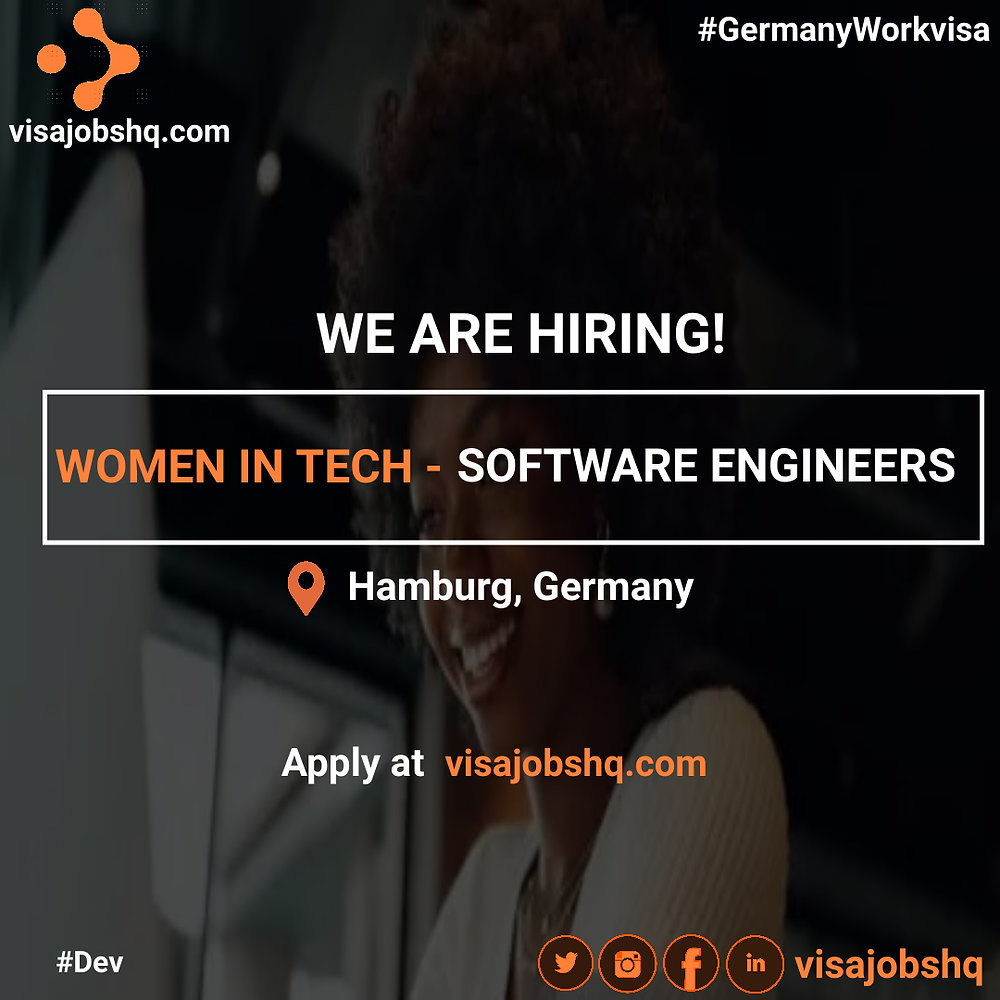 HIRING WOMEN IN TECH - SOFTWARE ENGINEERS IN HAMBURG, RELOCATE TO ...