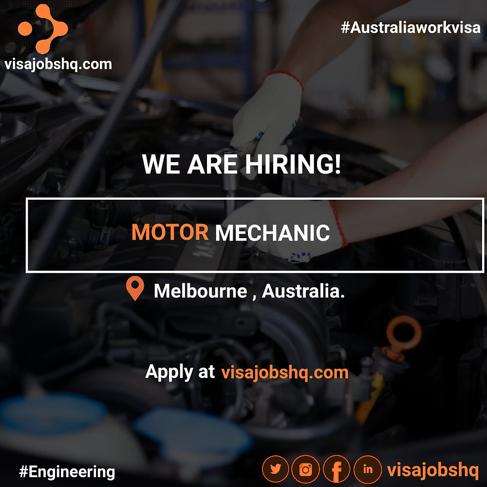 MOTOR MECHANIC IN MELBOURNE | RELOCATE TO AUSTRALIA WITH WORK VISA ...