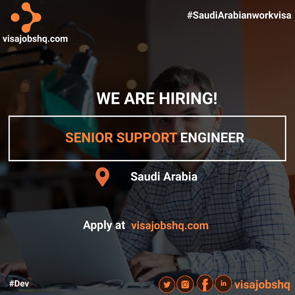 WE ARE HIRING A SENIOR SUPPORT & SOFTWARE ENGINEER, VISA SPONSORSHIP ...