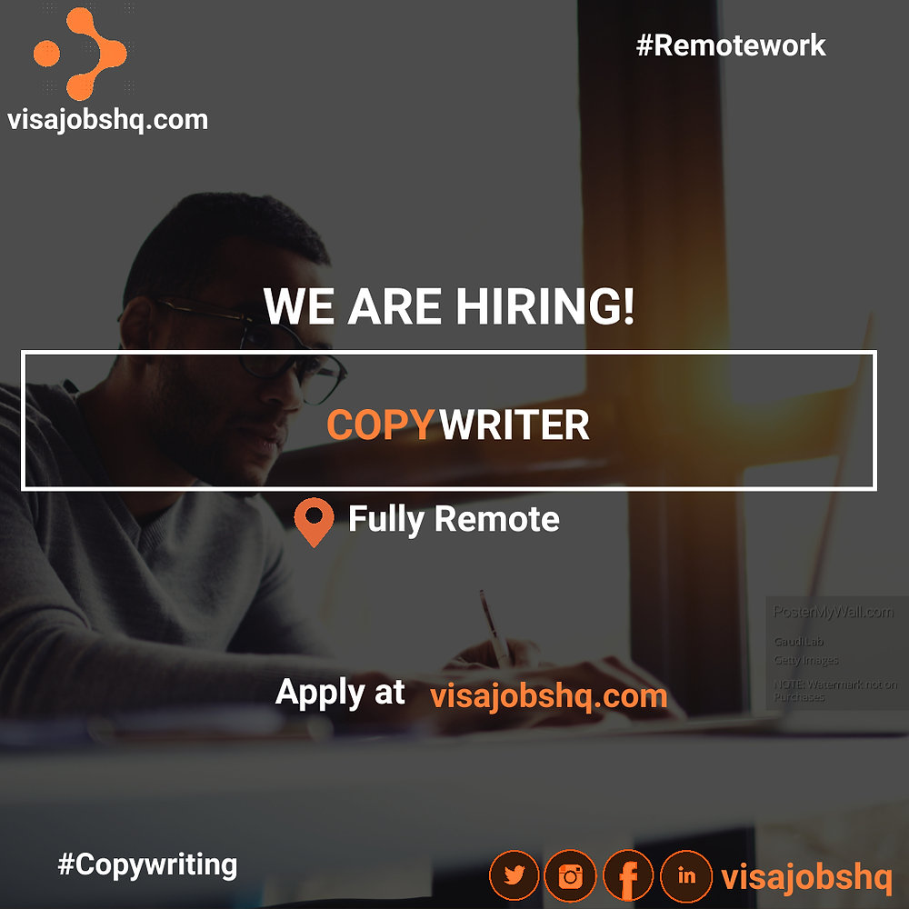 COPYWRITER | REMOTE