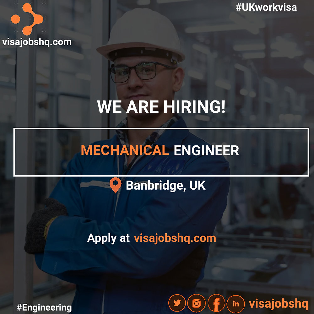 MECHANICAL ENGINEER, £50,000 – £65,000 ANNUALLY | RELOCATE TO THE UK ...