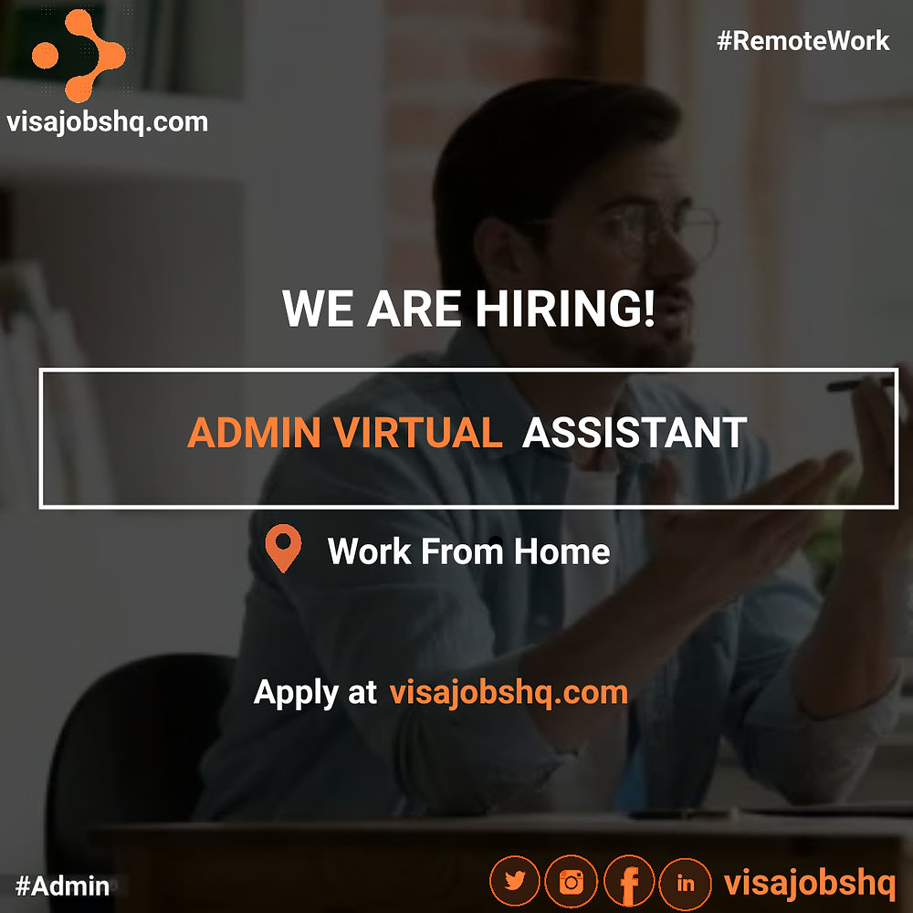 AN EXPERIENCED ADMIN VIRTUAL ASSISTANT IS NOW NEEDED, THIS IS A FULL ...