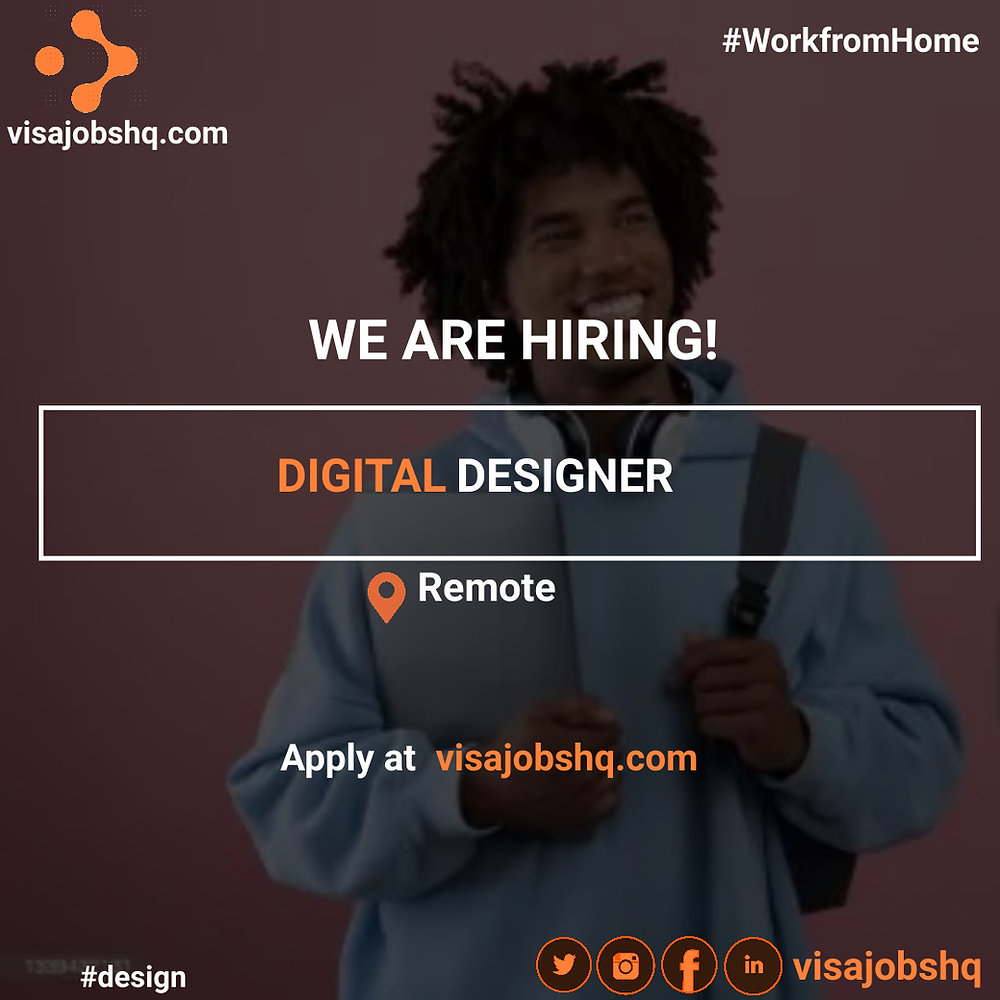 DIGITAL DESIGNER, WORK FROM HOME