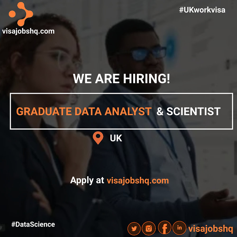 THIS COMPANY IN THE UK IS HIRING A GRADUATE DATA ANALYSTS & SCIENTISTS ...