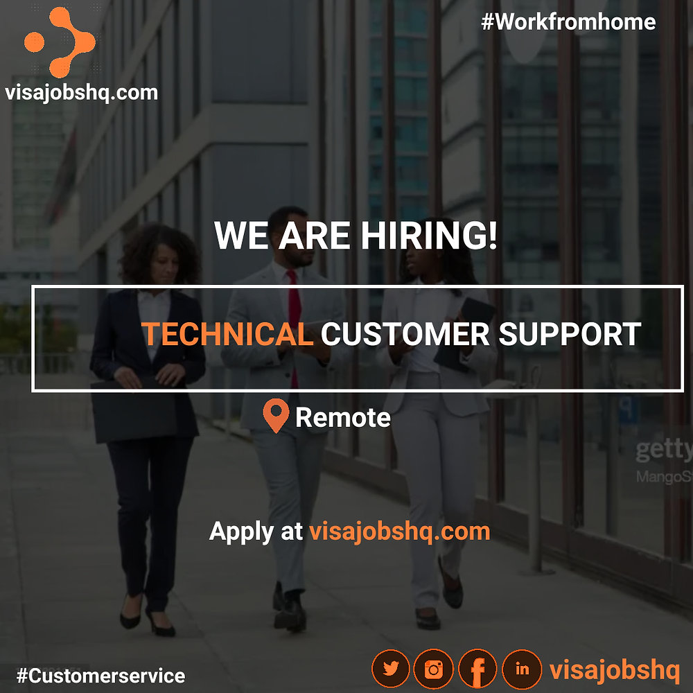 CUSTOMER SUPPORT LEAD, WORK FROM HOME