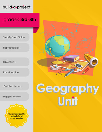 Geography Unit - U.S. State and Capitals, Oceans, Continents - 3rd-8th ...