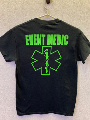 EMS Black T-Shirt | Event Medic
