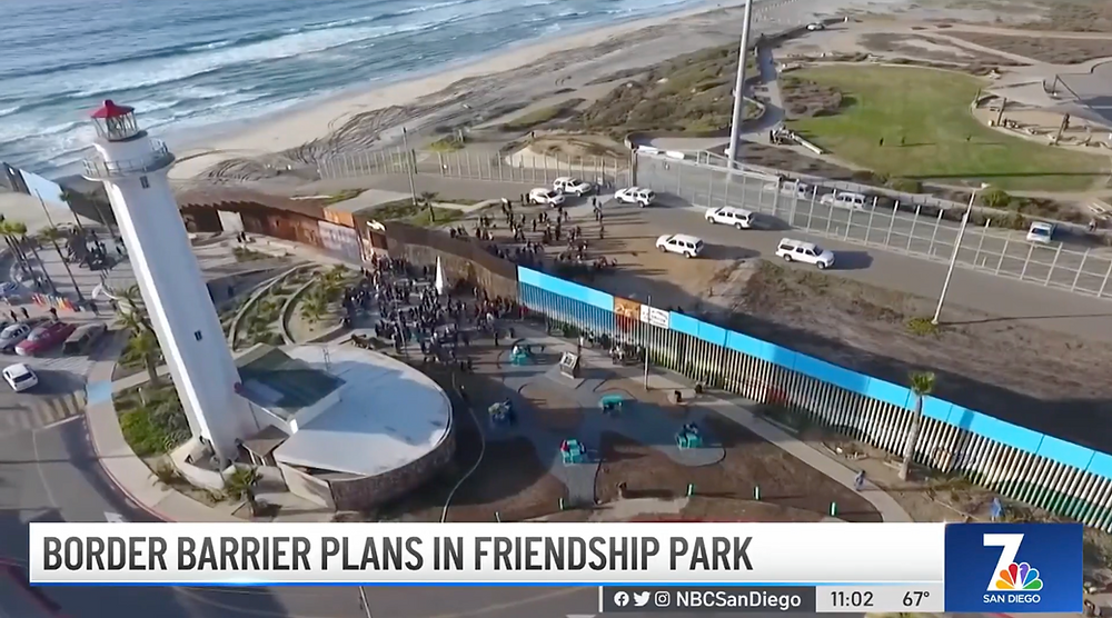 NBC 7: Countdown to preserving Friendship Park begins