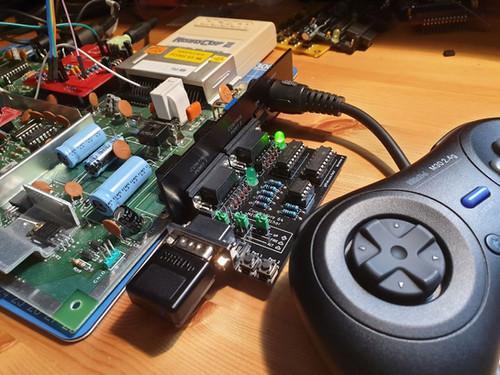 MegaDrive to Atari Joystick Adapters | Retro 8bit open sour