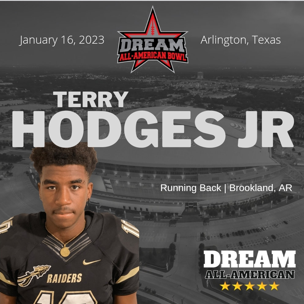 Introducing 2023 Dream All-American Running Back, Terry Hodges Jr.