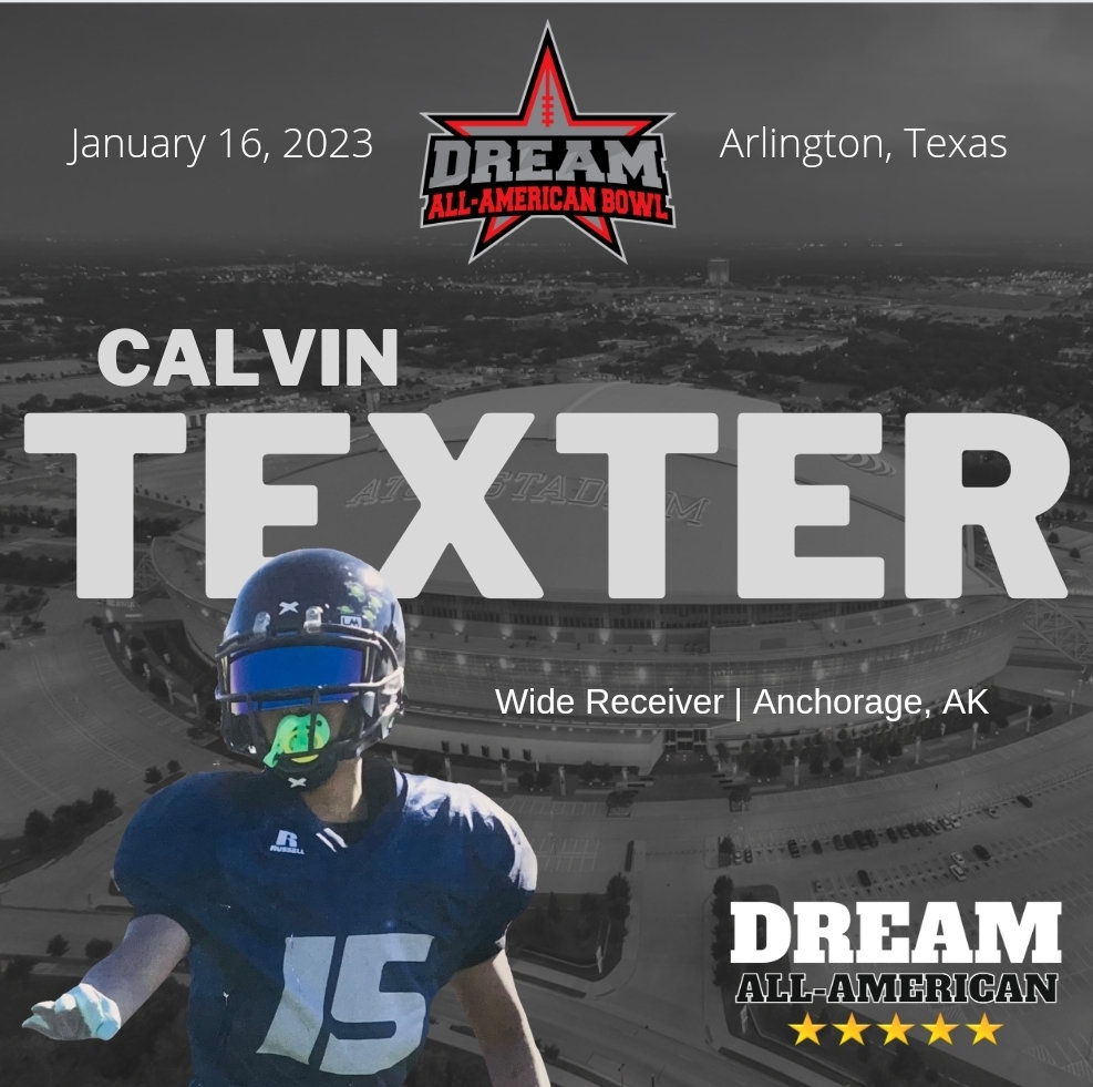 Introducing 2023 Dream All-American Wide Receiver, Calvin Texter