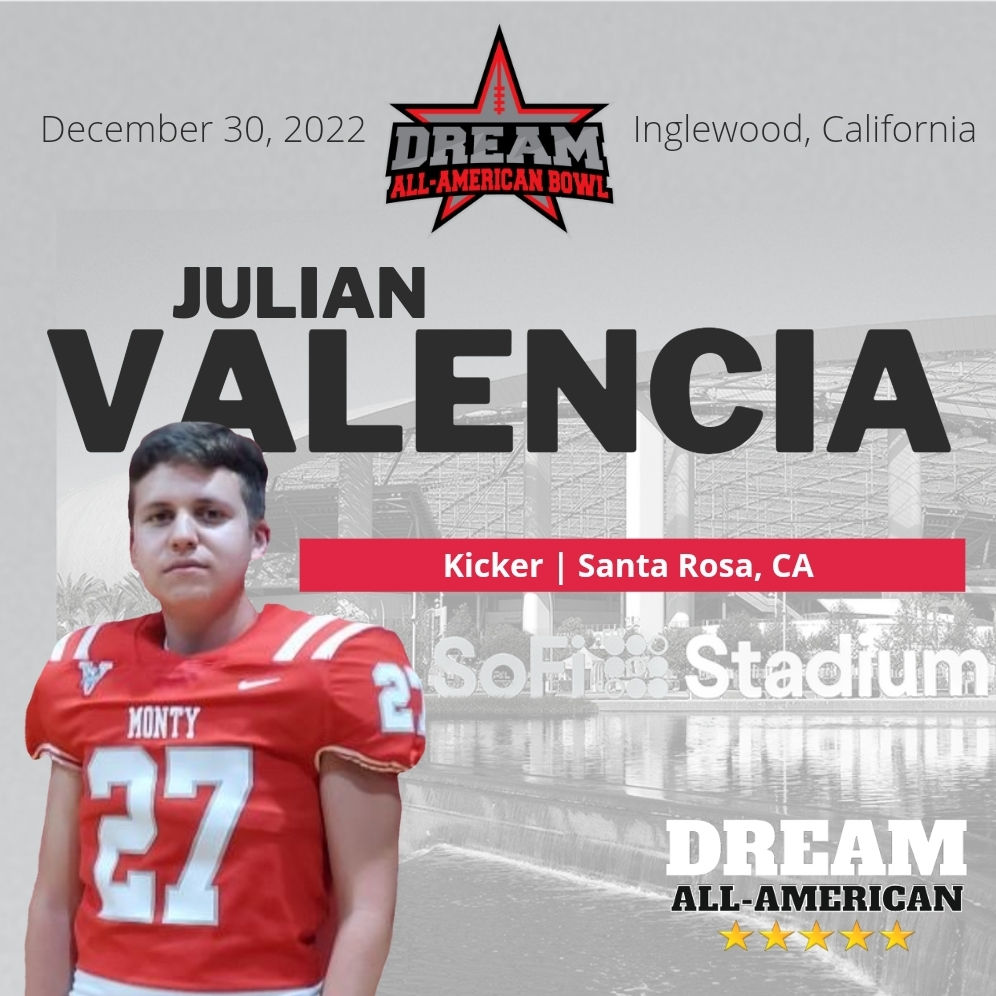 Introducing 2023 Dream All-American Kicker, Julian Valencia