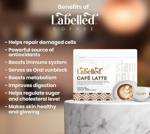 Labelled Stem Cell Coffee (1) Pouch (10) Sachets | Pinay SkinCare ...