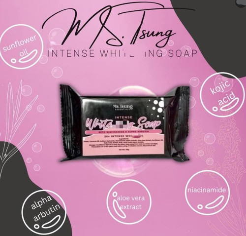 Ms. Tsung Essentials - Intense Whitening Soap with Niacinamide & Alpha ...