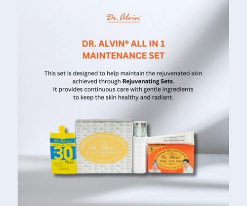 Dr. Alvin All in 1 Maintenance Set | Pinay SkinCare Collections