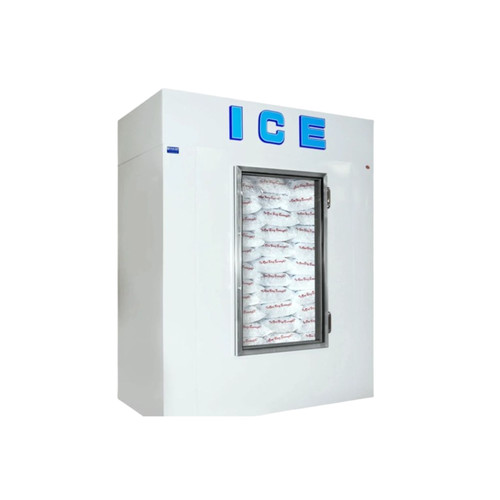 630ADG Indoor, Auto Defrost, Upright, Single Glass-Door Ice ...