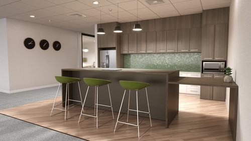 Premium Work Islands for Austin Office Furniture Store