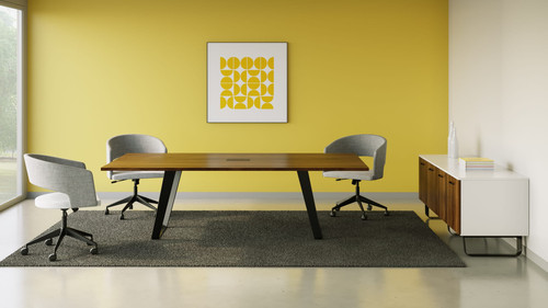 DeskMakers Ribbon Conference Table