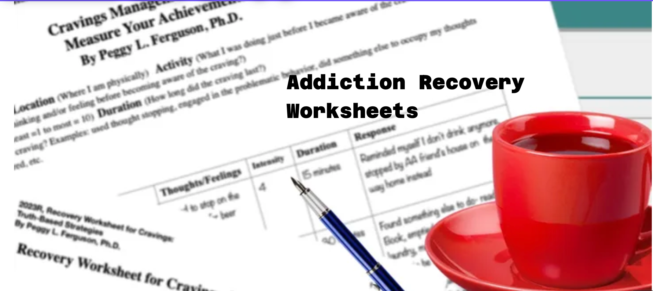 AddictionRecoveryWorksheets | Your Recovery Toolkit