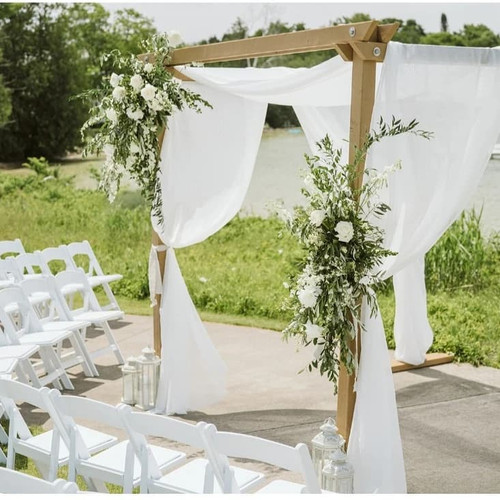 Wood Ceremony Arbors, Arches and Huppahs | Heart Wedding Design