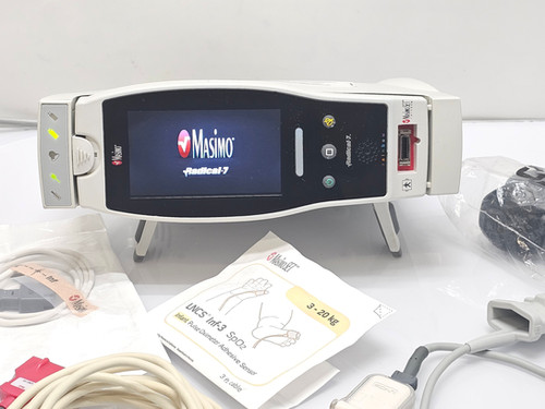 Pulse Oximeter Monitor Masimo Radical 7 SpO2 Monitor+Leads SpO2 Adult ...