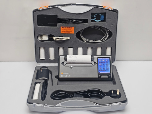 SPIROMETER MICROLAB CAREFUSION 3500 MK8 COLOUR TOUCHSCREEN+NEW BATTERY ...