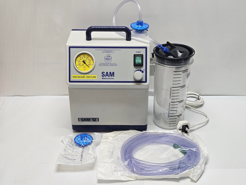 Suction Unit SAM 12 Suction Pump-VacSax Canister+Liner+New Tubing+New ...