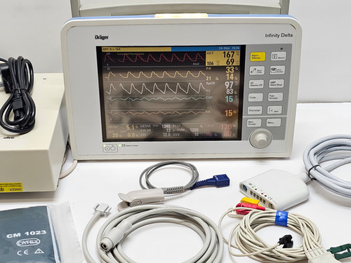 Patient Monitor Drager Infinity Delta Bedside Monitor SpO2,ECG,NIBP ...
