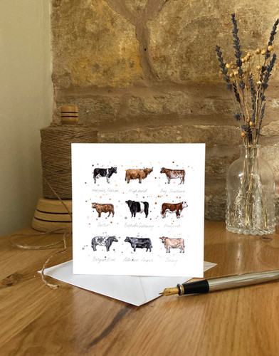 Moo | Card Design | eleanortomlinsonart