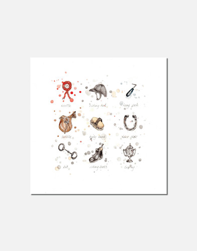 Stable Essentials | Signed Limited Edition Print | eleanortomlinsonart