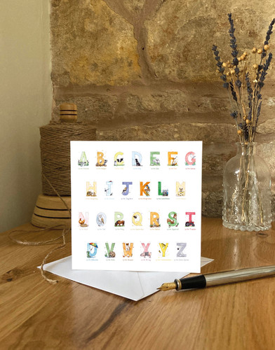 ABC | Card Design | eleanortomlinsonart