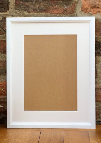 A4 Print Frame in White | eleanortomlinsonart