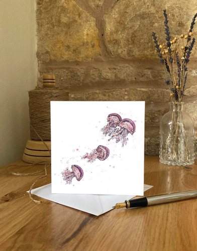 A Bloom of Pink | Card Design | eleanortomlinsonart